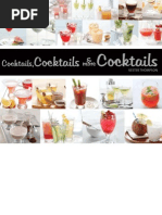 Iba Official Cocktails | PDF | Martini (Cocktail) | Distilled Drinks