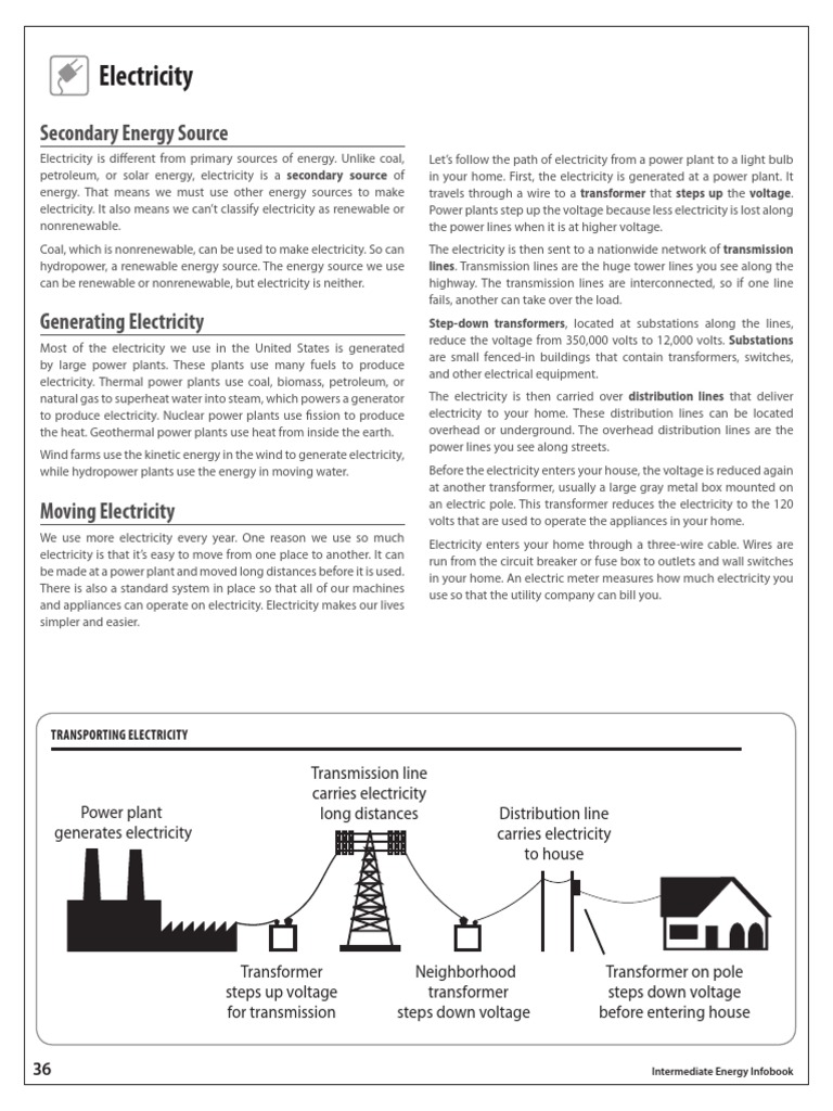 Understanding Electricity Generation and Transport | PDF | Electric ...