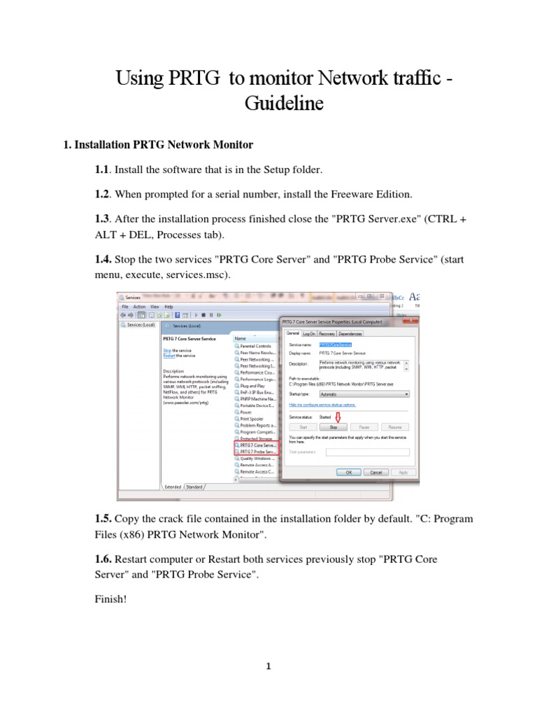PRTG Network Monitor Installation Guide | PDF