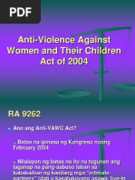 Ra 9262-Vawc Tagalog | PDF