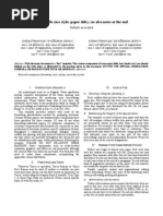 AIPCP Article Template | PDF | Microsoft Word | Times New Roman