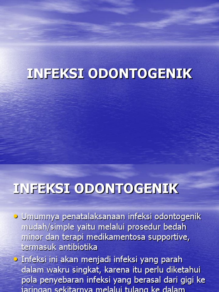 Infeksi Odontogenik | PDF