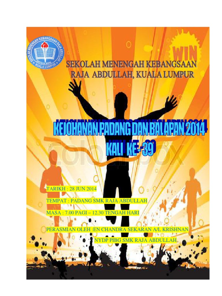 Buku Program Hari Sukan | PDF