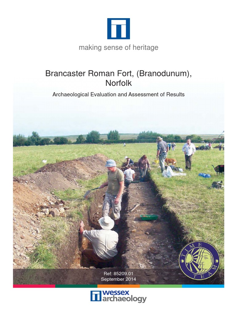 Time Team - Brancaster Roman Fort | PDF | Excavation (Archaeology ...