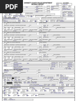 CHP 202 Arrest Investigation Report | PDF | Arrest | Right To Silence