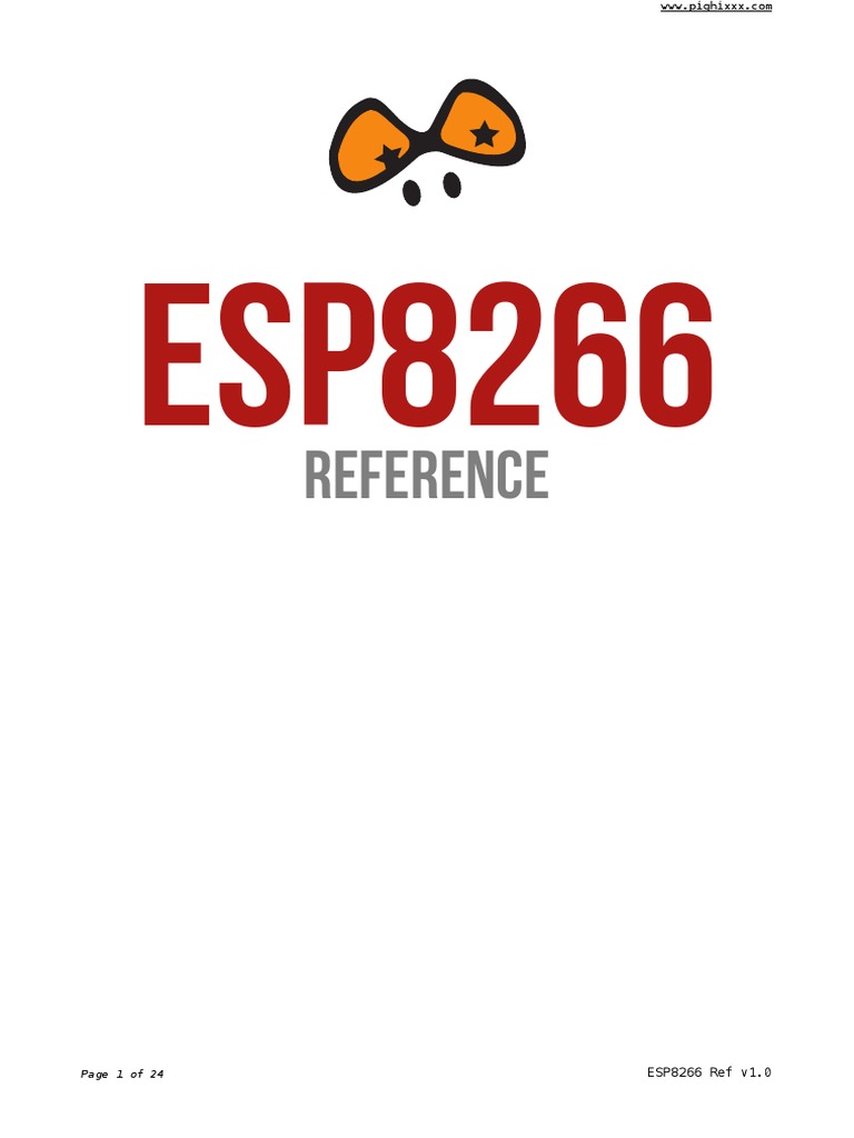 Esp 8266 Reference Sheet | PDF | Port (Computer Networking ...