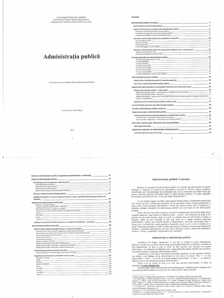 Administratie Publica | PDF