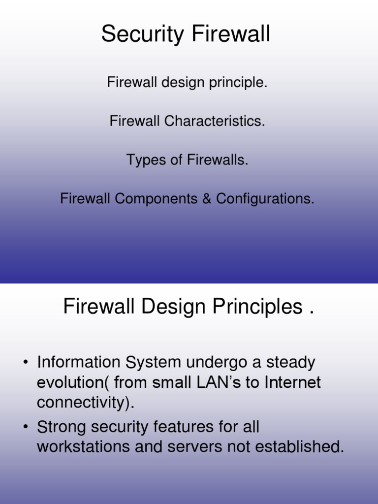 Lecture 13 | PDF | Firewall (Computing) | Router (Computing)