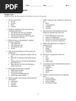 Cell City Worksheet Answer Key | PDF | Cell (Biology) | Cytoplasm