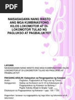Kilos Lokomotor at Di-Lokomotor | PDF