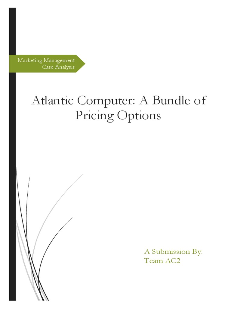 Atlantic Computer Case | PDF | Application Software | Profit (Accounting)