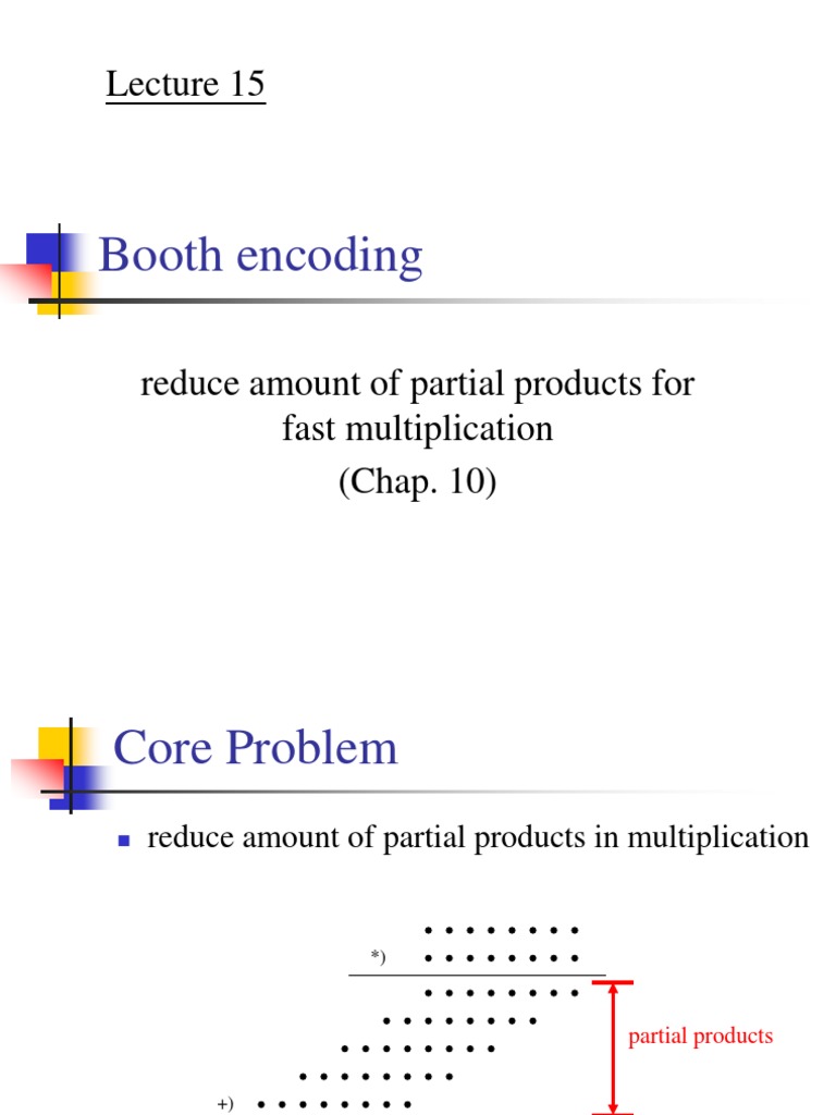Lec15 Booth | PDF | Multiplication | Computer Architecture