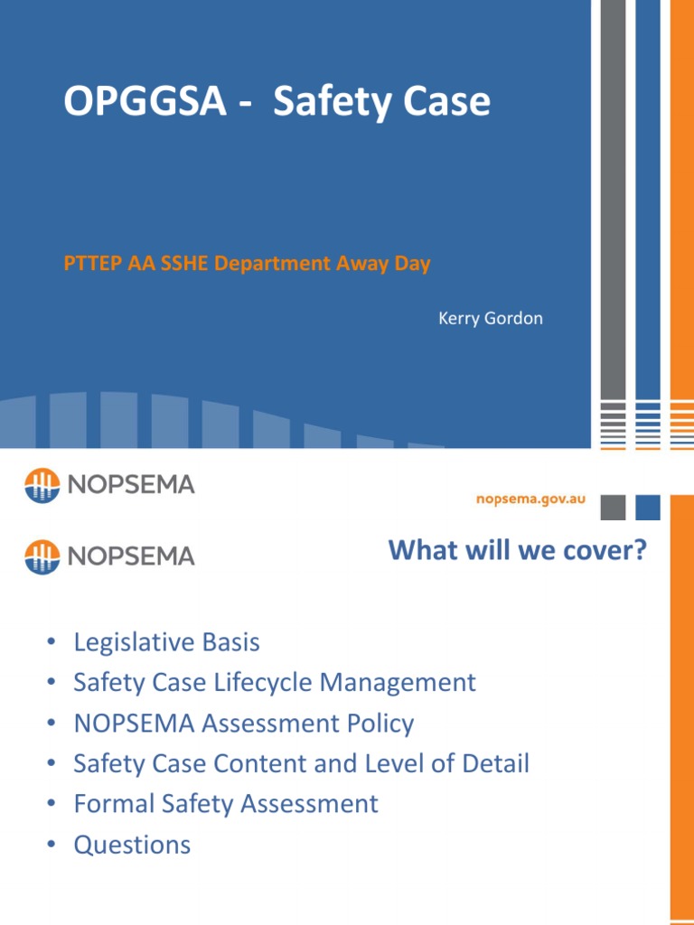 Nopsema Safety-Case Presentation | PDF | Educational Assessment | Short ...
