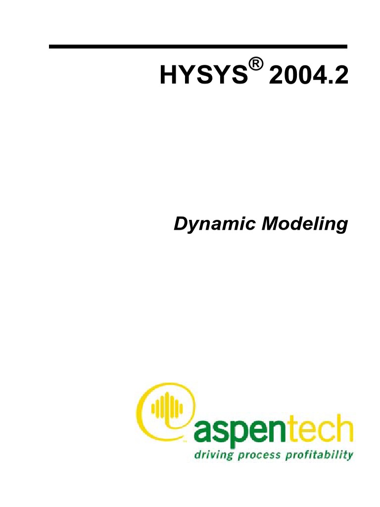 Aspen Hy Sys Dynamic Modeling | PDF | Nonlinear System | Fluid Dynamics