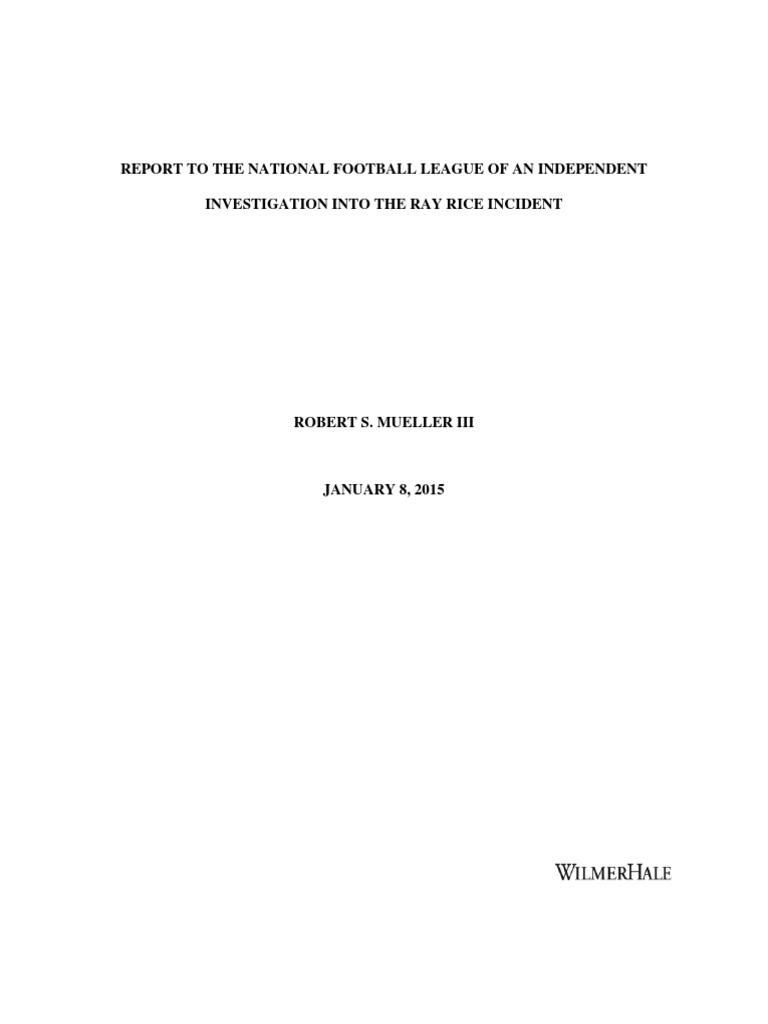 Mueller Final Report | PDF | Crime & Violence | Crime Thriller