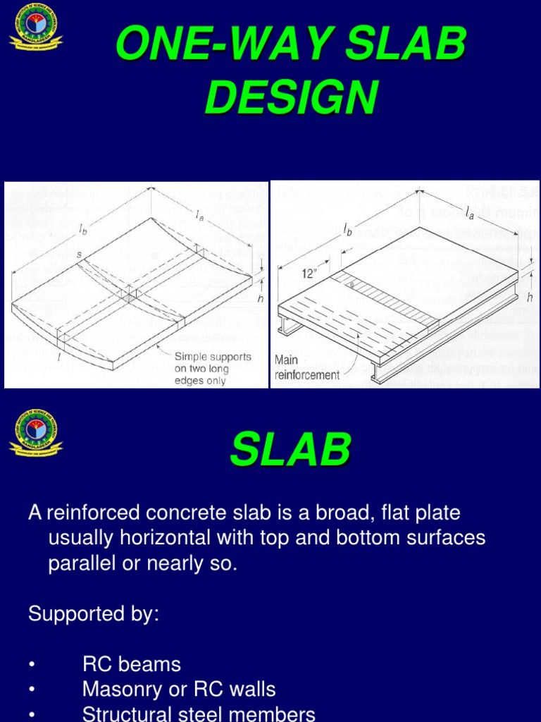 One Way Slab DSM | PDF | Structural Steel | Concrete