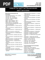 BP's Energy Conversion Factors Table | PDF | Barrel (Unit) | Natural Gas