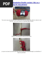 Red Cross Trauma Teddy Pattern | PDF | Knitting | Yarn