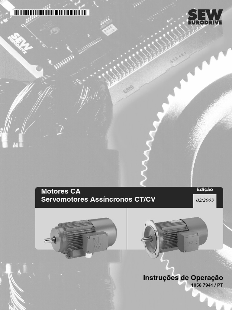 Manual Motor SEW | PDF | Freio | Óleo de motor