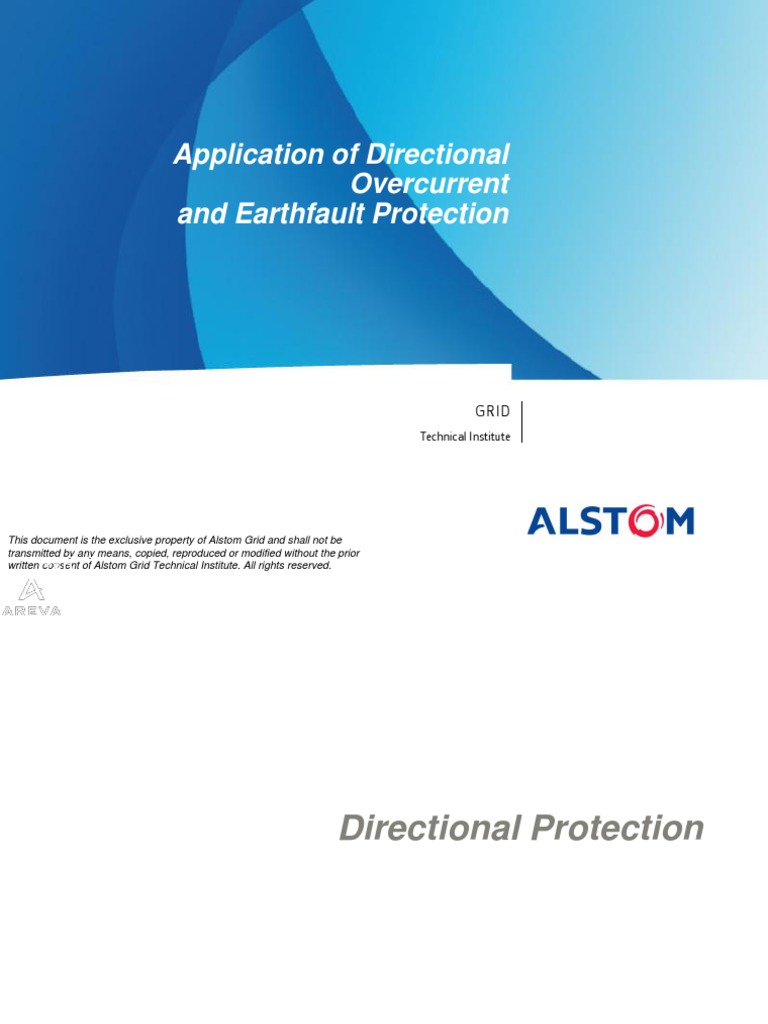 Directional Overcurrent and Earthfault Protection: A Comprehensive ...
