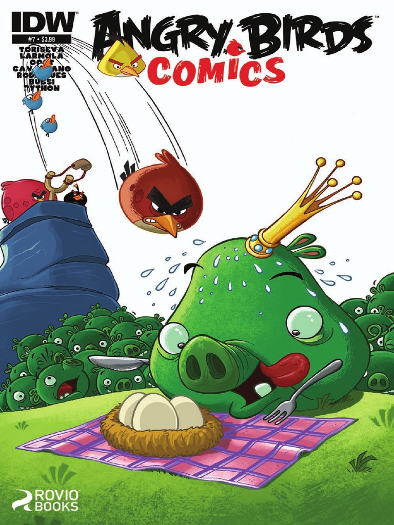 Angry Birds Comics #7 Preview | PDF | Games & Activities