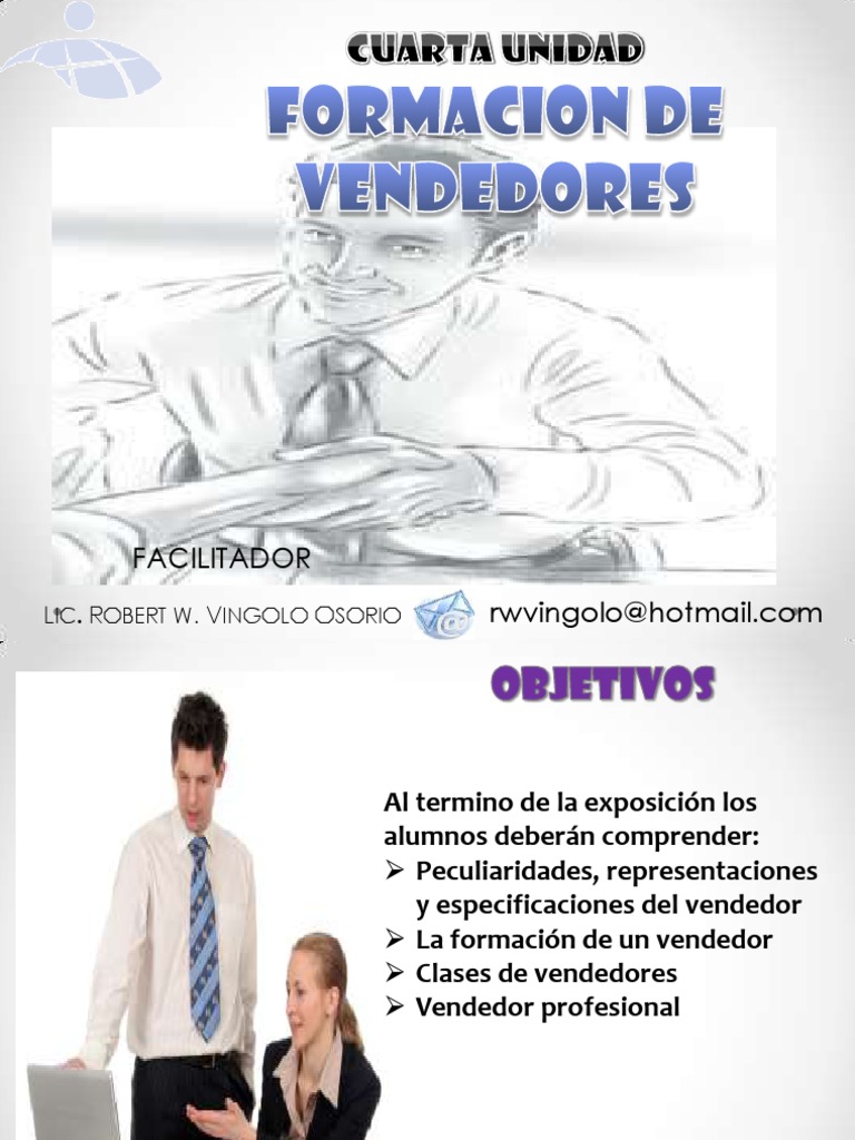Tema 14 Formacion De Vendedores Pdf Cliente Producto Negocio