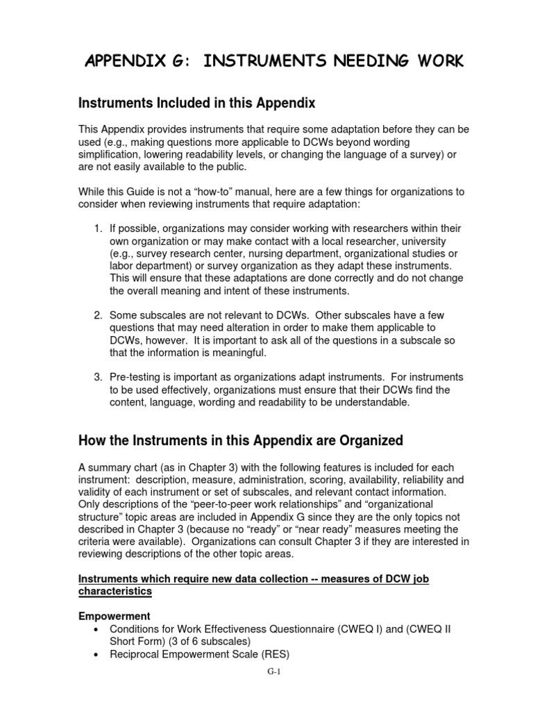 MSQ Minnesota Satisfaction Questionnaire | Job Satisfaction | Likert Scale