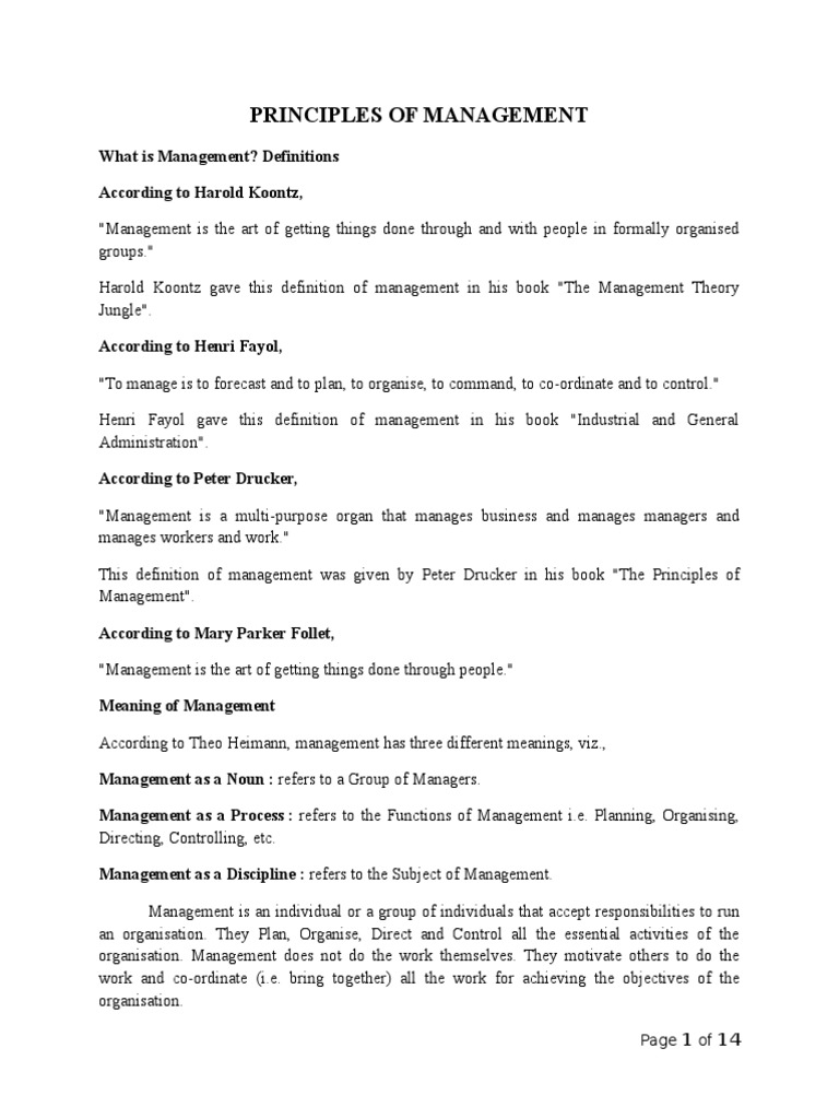 Principles of Management | PDF | Chief Executive Officer | Hierarchy