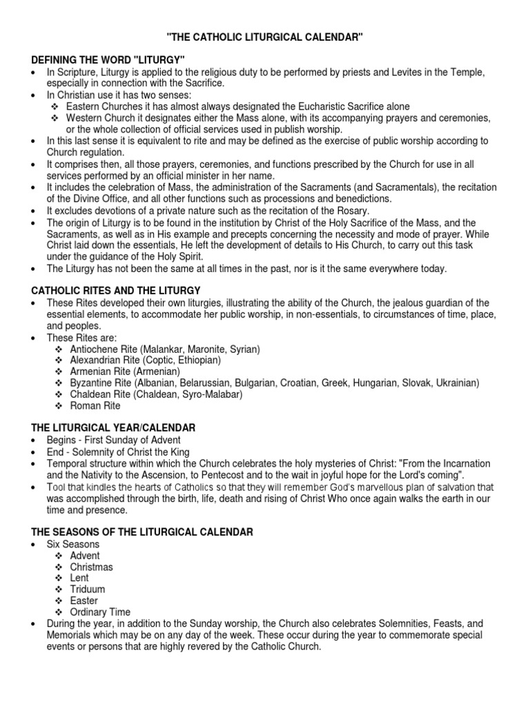 Liturgy & Liturgical Colors | PDF | Liturgical Year | Lent