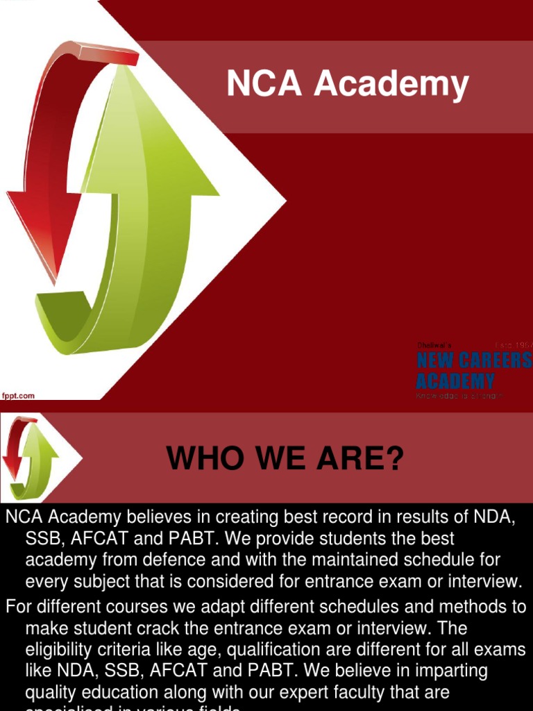 Nca Academy Pdf Qualifications Academia