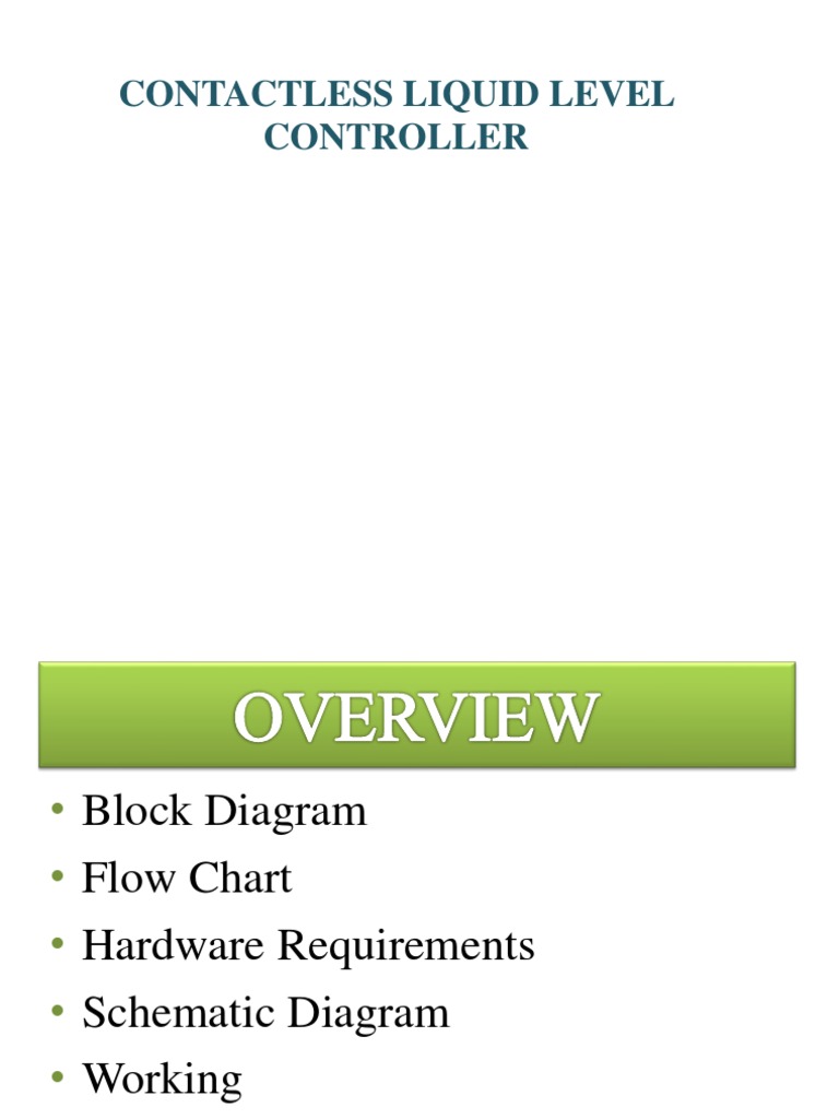 Contactless Liquid Level Controller | PDF | Field Effect Transistor | Bipolar Junction Transistor