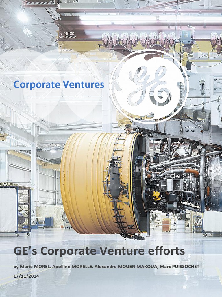 GE Corporate Venture Efforts | PDF | General Electric | Venture Capital