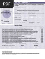 Cedula de Identificacion Fiscal.pdf | Impuesto sobre la renta | Impuestos