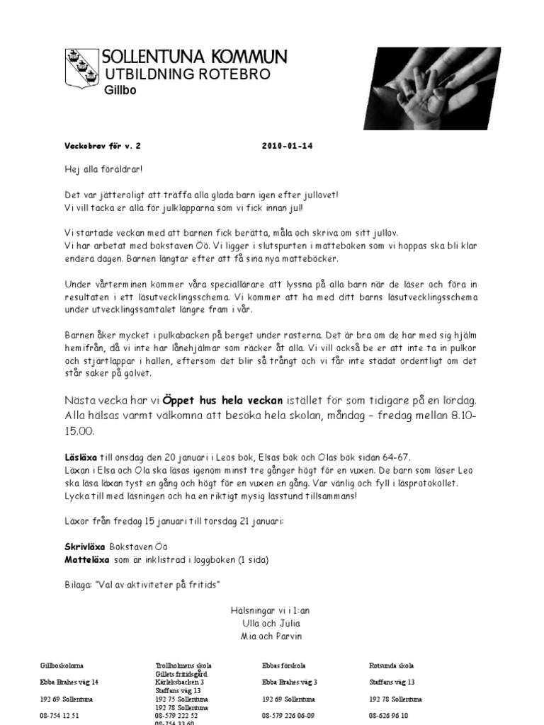 Utbildning Rotebro | PDF
