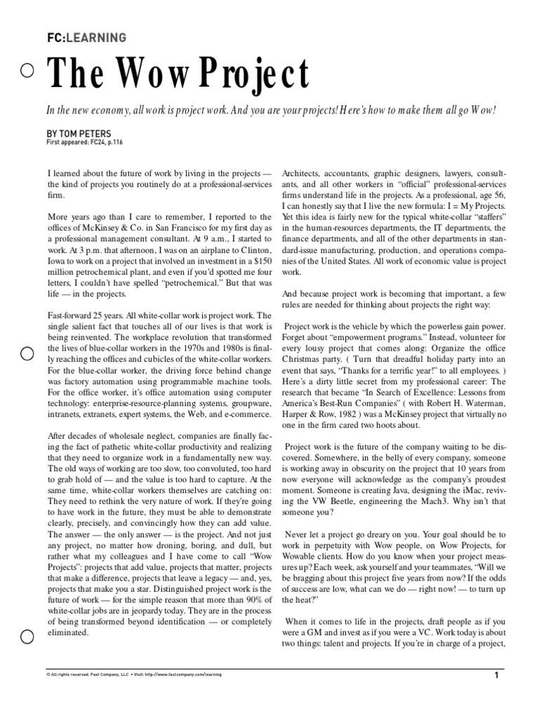 Wow Project | PDF | Prototype | Sales