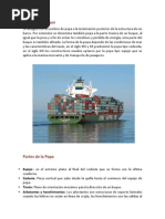 Definición y tipos de popa en barcos | PDF | Barcos | Crucero