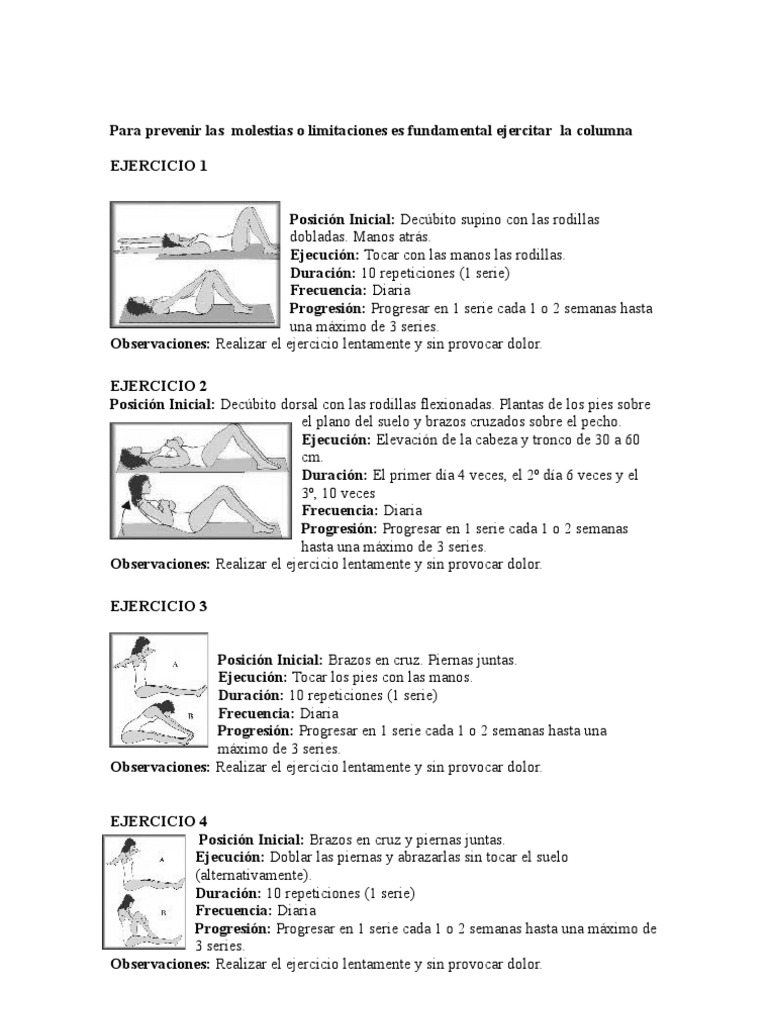 Ejercicios de Williams | PDF | Deportes