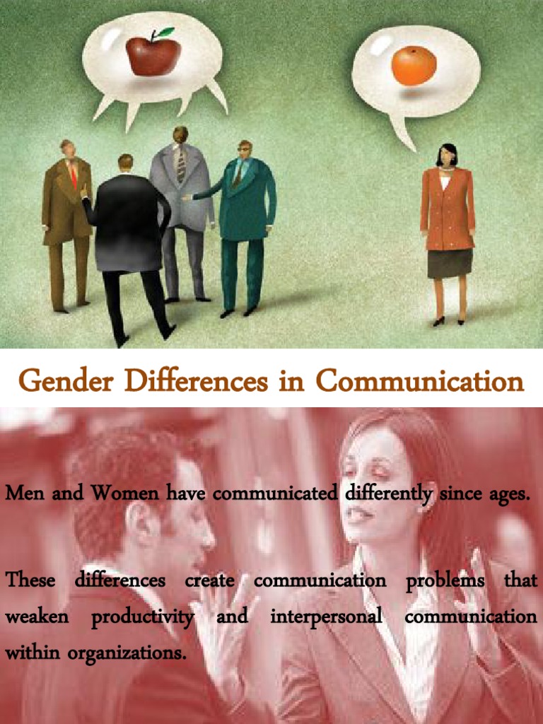 Gender Differences in Communication | PDF | Gender | Gender Studies