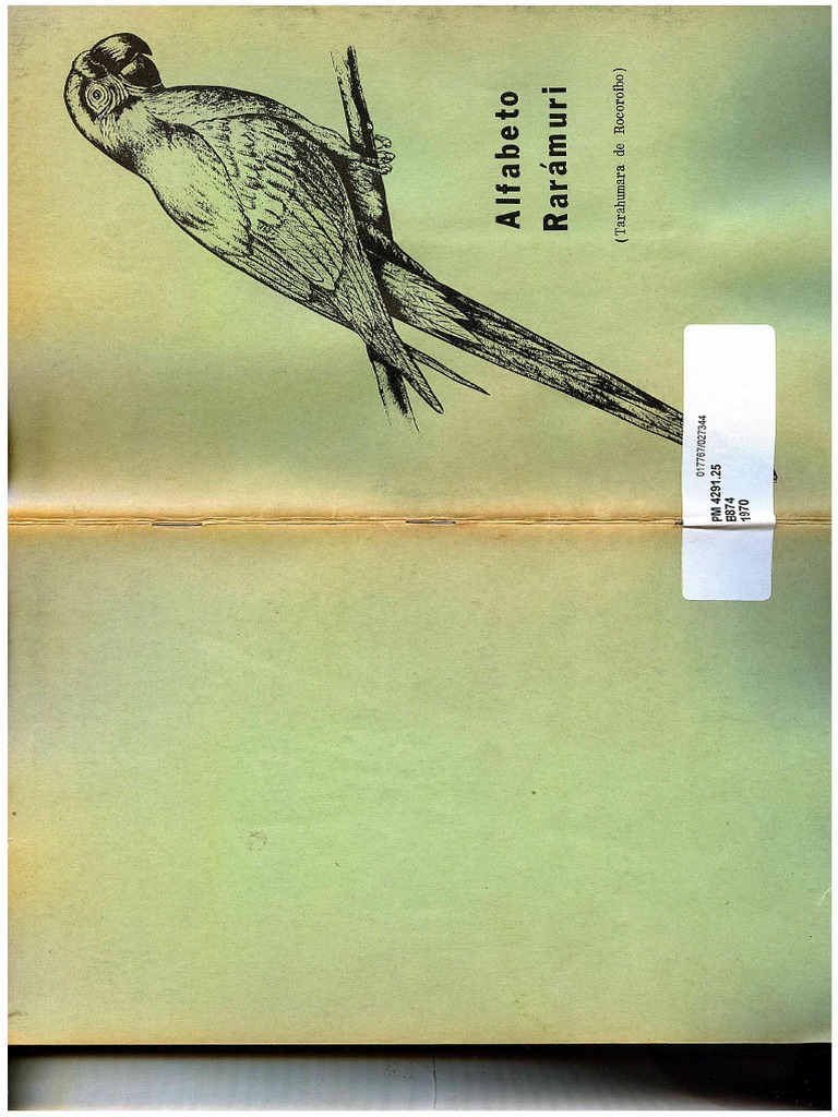 Burgess, D. y Albino M. 1970. Alfabeto Raramuri (Rocoroibo) | PDF