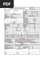 PUMP ALIGNMENT REPORT FORMAT