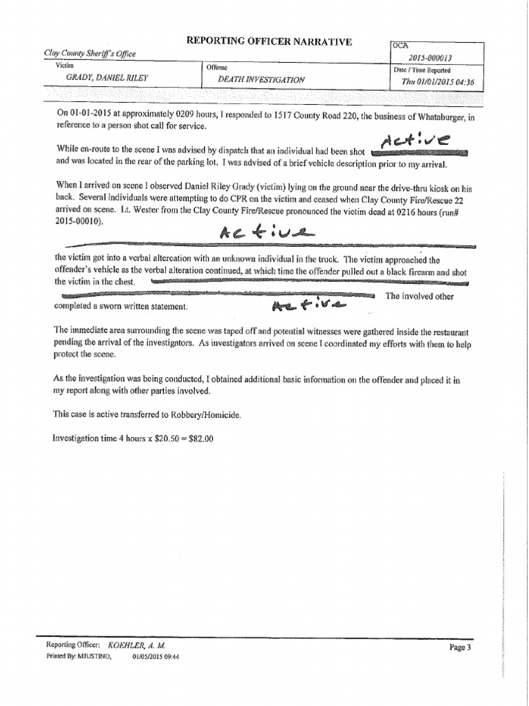 Whataburger Shooting Incident Report | PDF