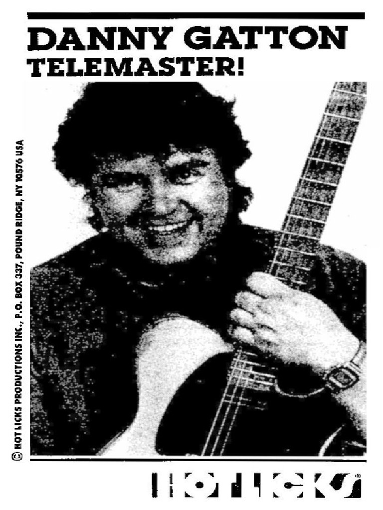 Danny Gatton Licks | PDF | Language Arts & Discipline | Home & Garden