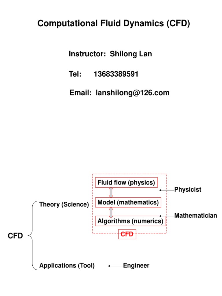 1 - Conservation Laws of Fluid Motion and Boundary Conditions | PDF | Computational Fluid ...