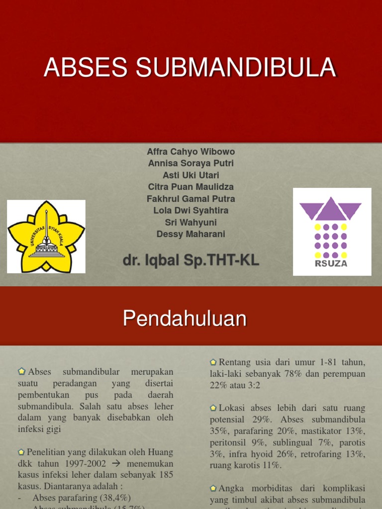 Abses Submandibula | PDF