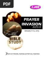 Daniel Fast Calendar | PDF | Fasting | Prayer