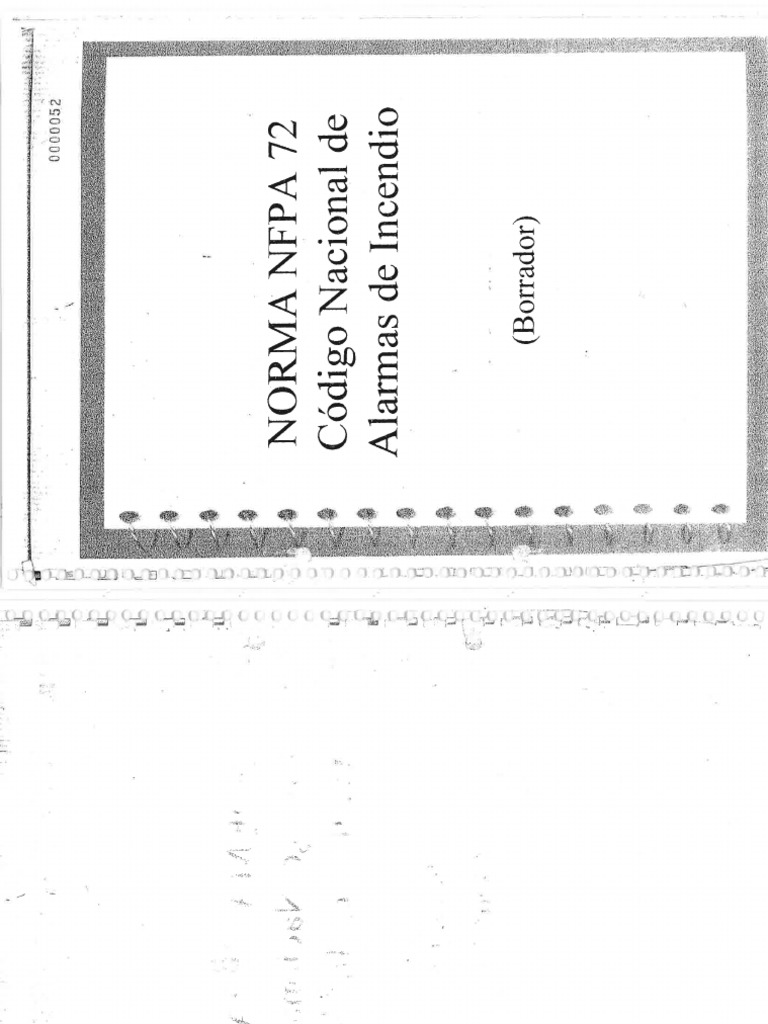 Norma Nfpa 72 | PDF