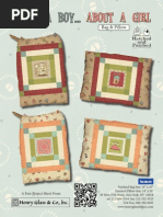 Tilda Hot Chocolate Sewing Patterns | PDF | Seam (Sewing) | Sewing
