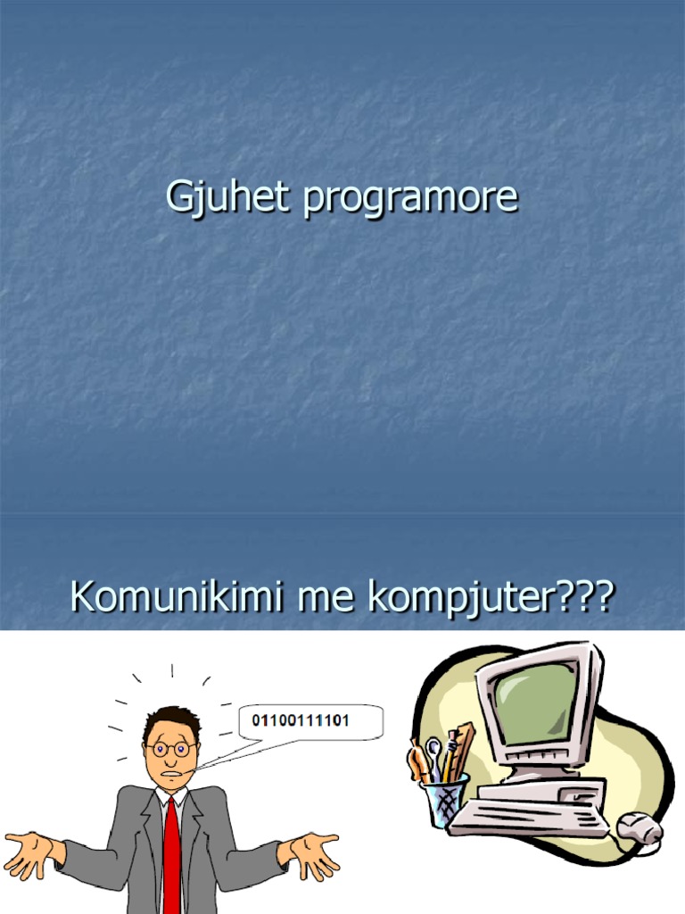 1gjuhet Programore | PDF