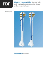 T2 Proximal Humeral Nailing System - Stryker | PDF | Screw | Orthopedic ...