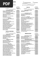 Barista Opening Checklist | PDF | Coffee | Refrigerator